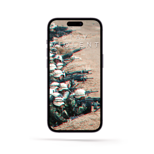 Guns Up Screen Saver – Stay Violent