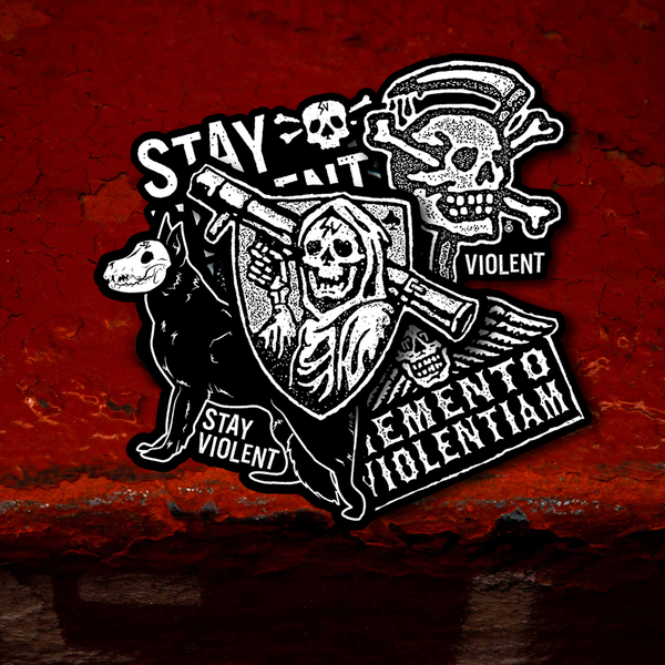 Violent Vibe Sticker Pack – Stay Violent