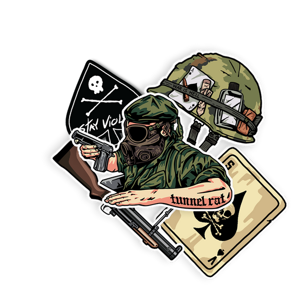 Nam Sticker Pack – Stay Violent